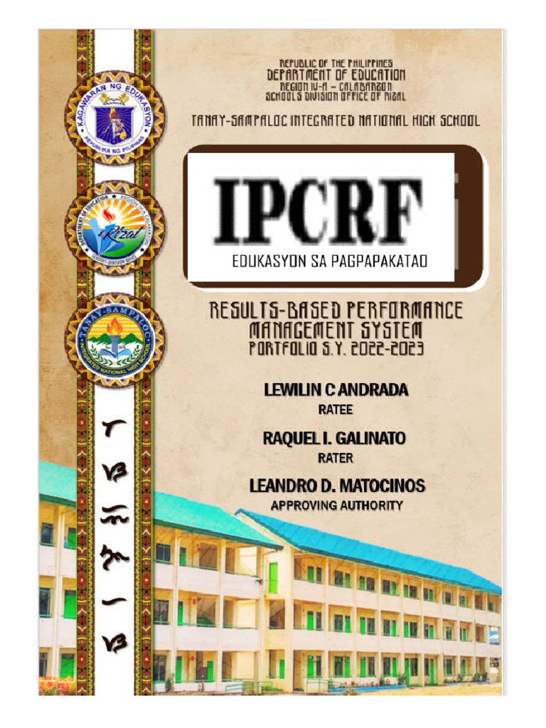 Pabalat Ipcrf | PDF