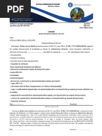 Planificare Saptamana Altfel 2023-2024 Gimnaziu | PDF