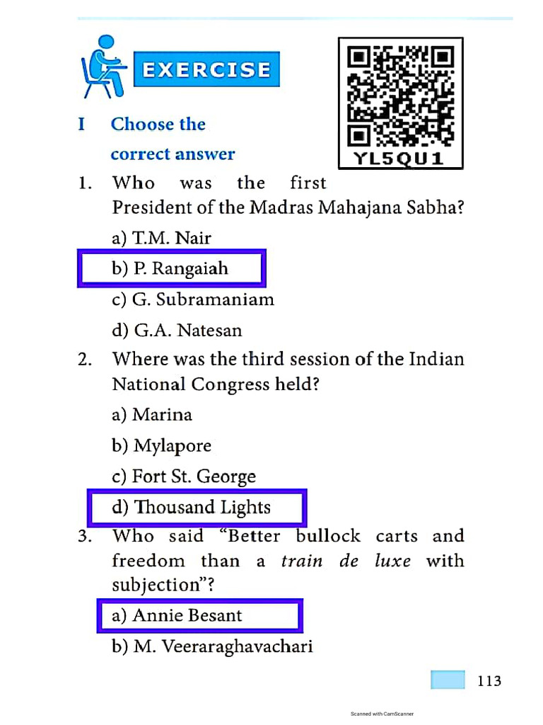 History Lesson 9 Questions & Answers. | PDF