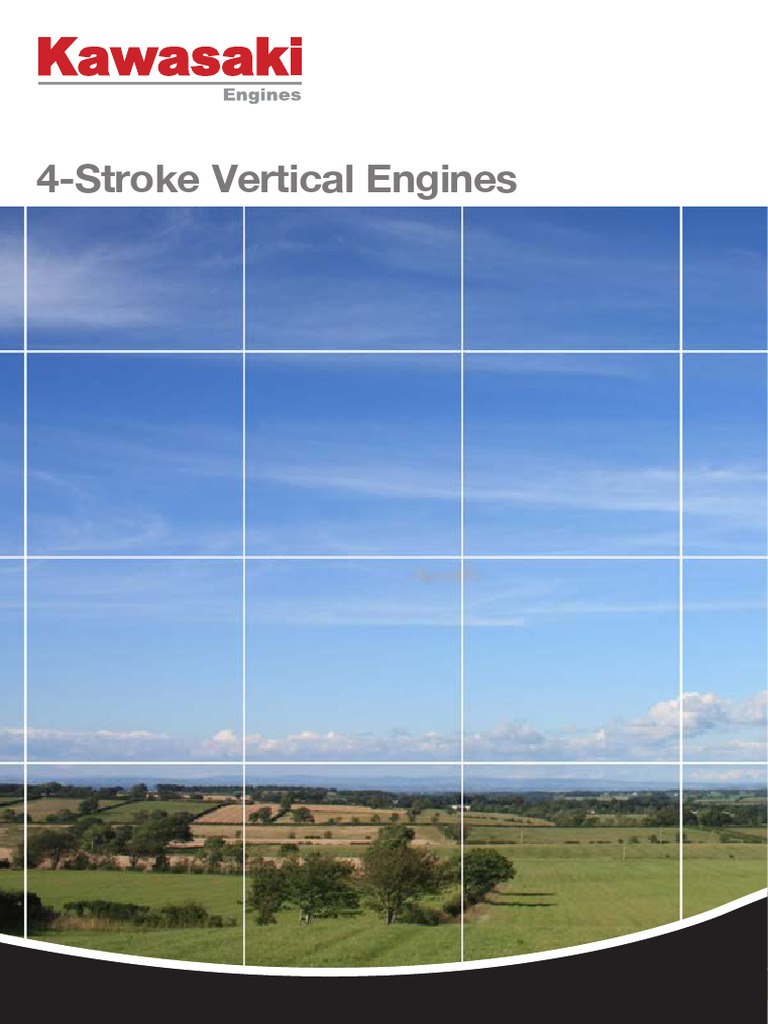 Vertical 4-Stroke Engine Specs | PDF | Horsepower | Engines