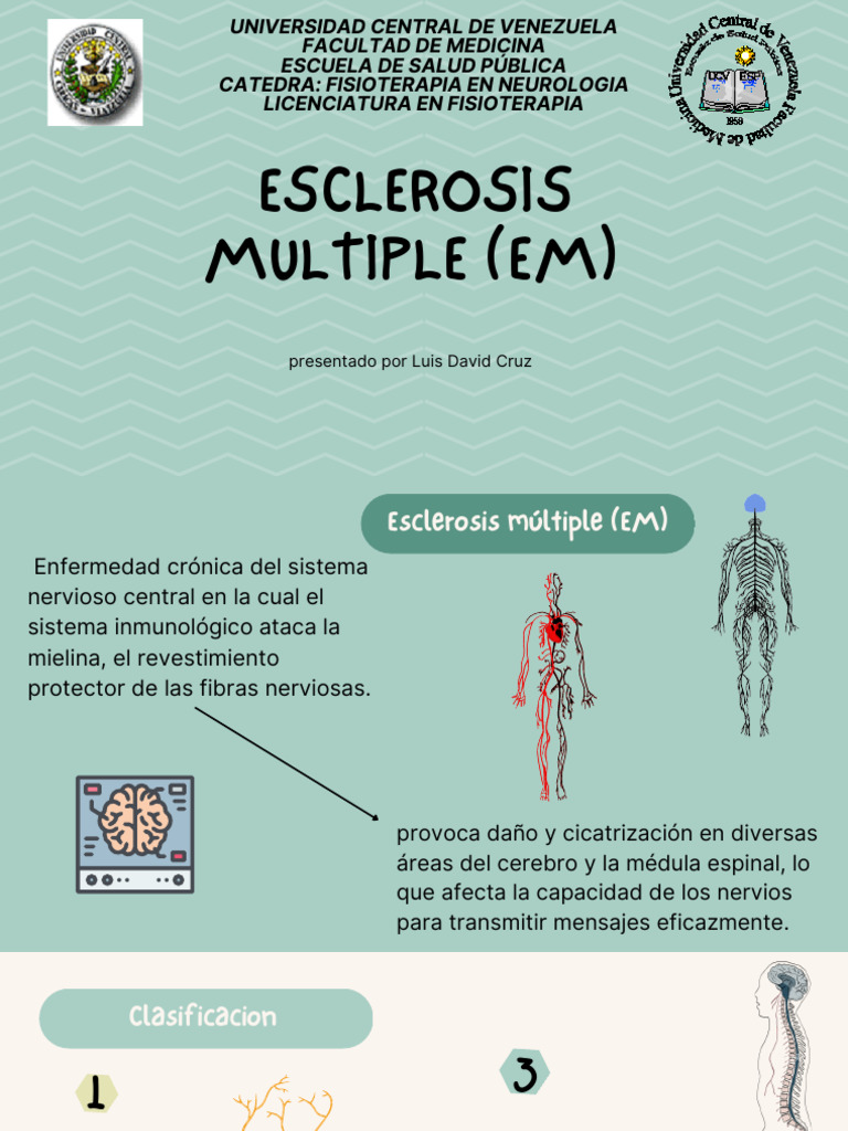 Esclerosis Múltiple | PDF | Esclerosis múltiple | Nervio
