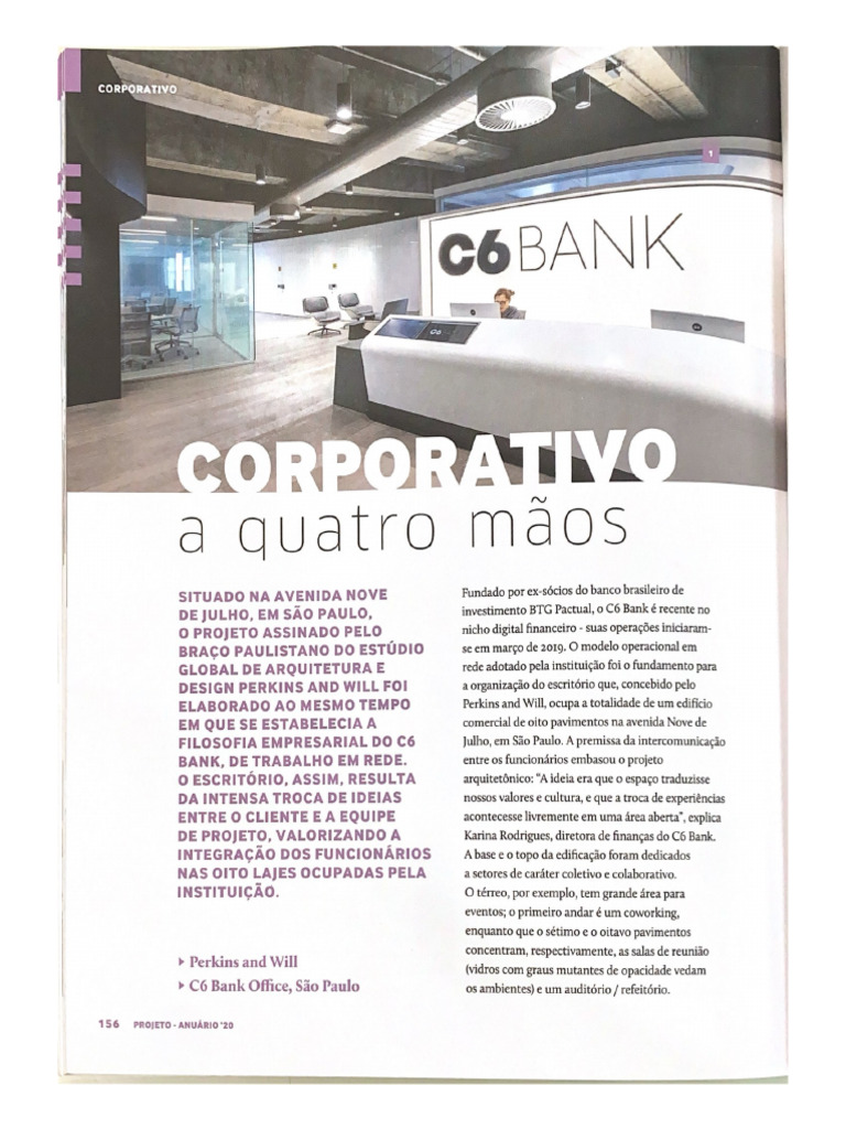 C6 BANK OFFICE - ANUARIO 202 | PDF