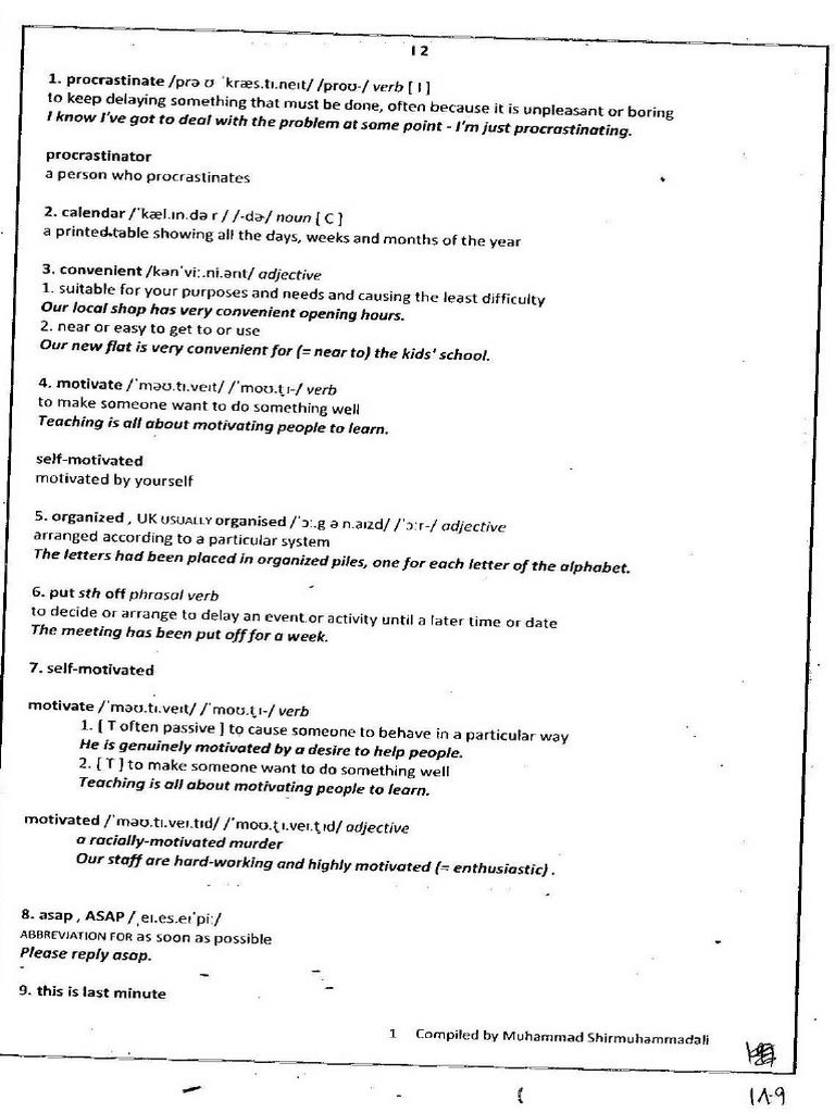 I2 vocabulary_ | PDF