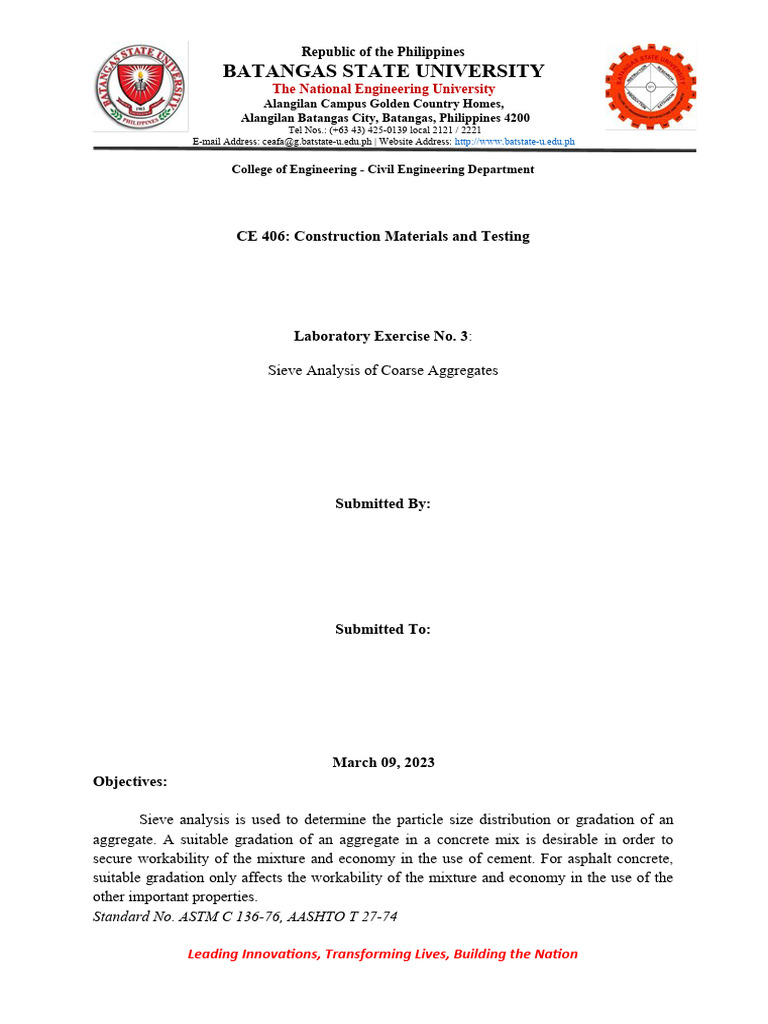 CMT Lab Report 3 | PDF