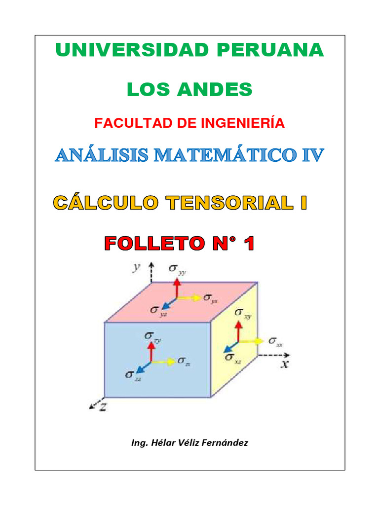 Cálculo de Tensores en Matemáticas | PDF | Tensor | Física
