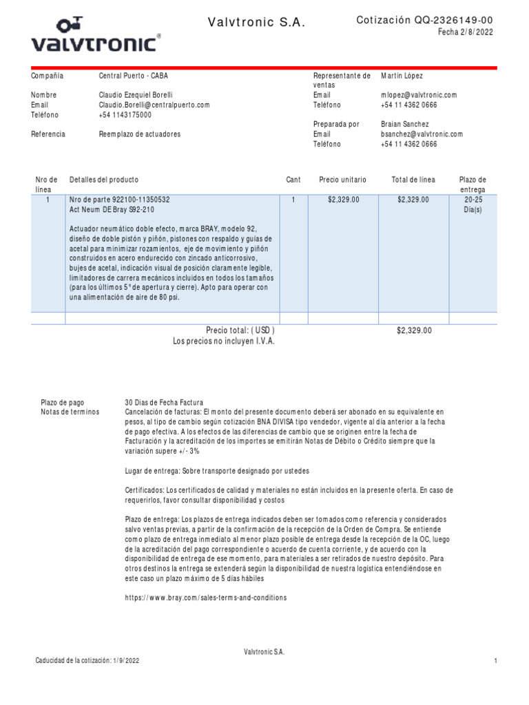 Valvtronic | PDF | Propiedad intelectual | Jurisdicción
