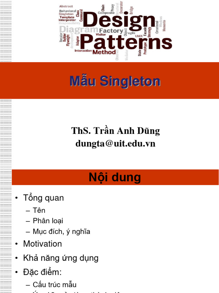 02. Gioi thieu mau Singleton | PDF
