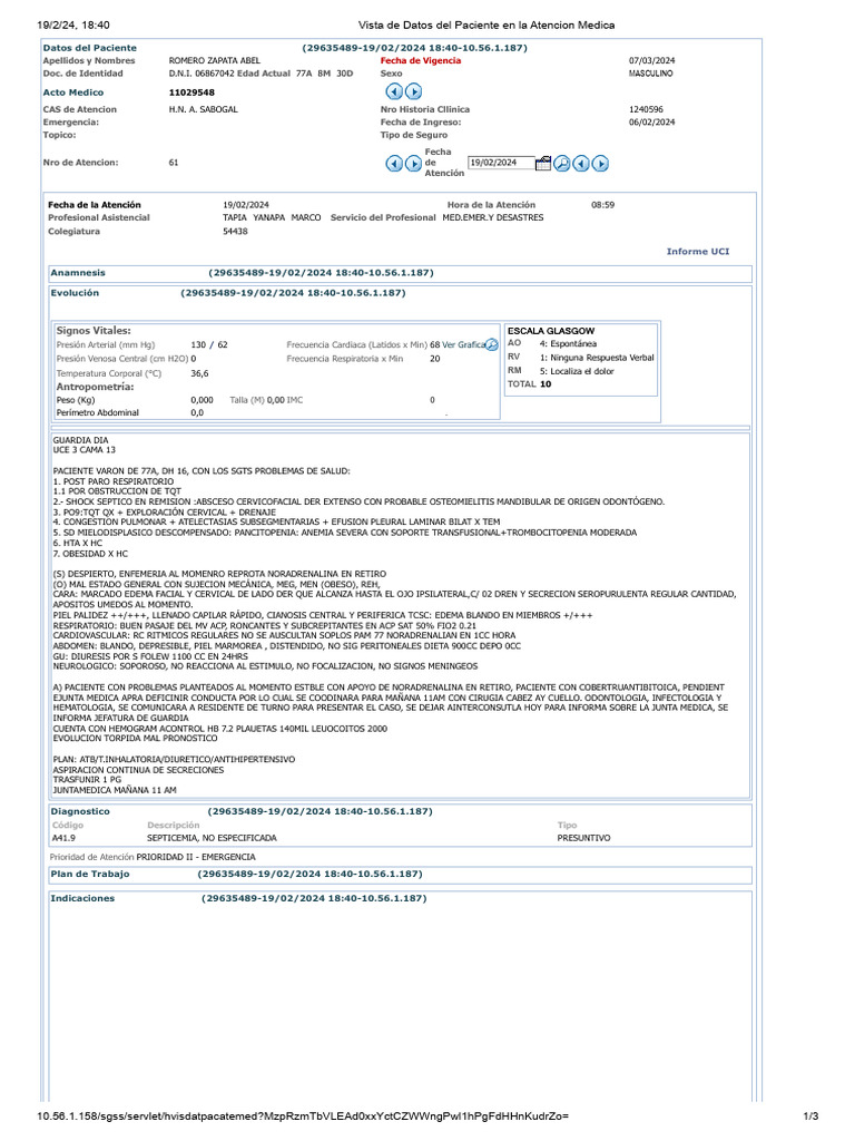 Vista de Datos Del Paciente en La Atencion Medica12 | Descargar gratis ...