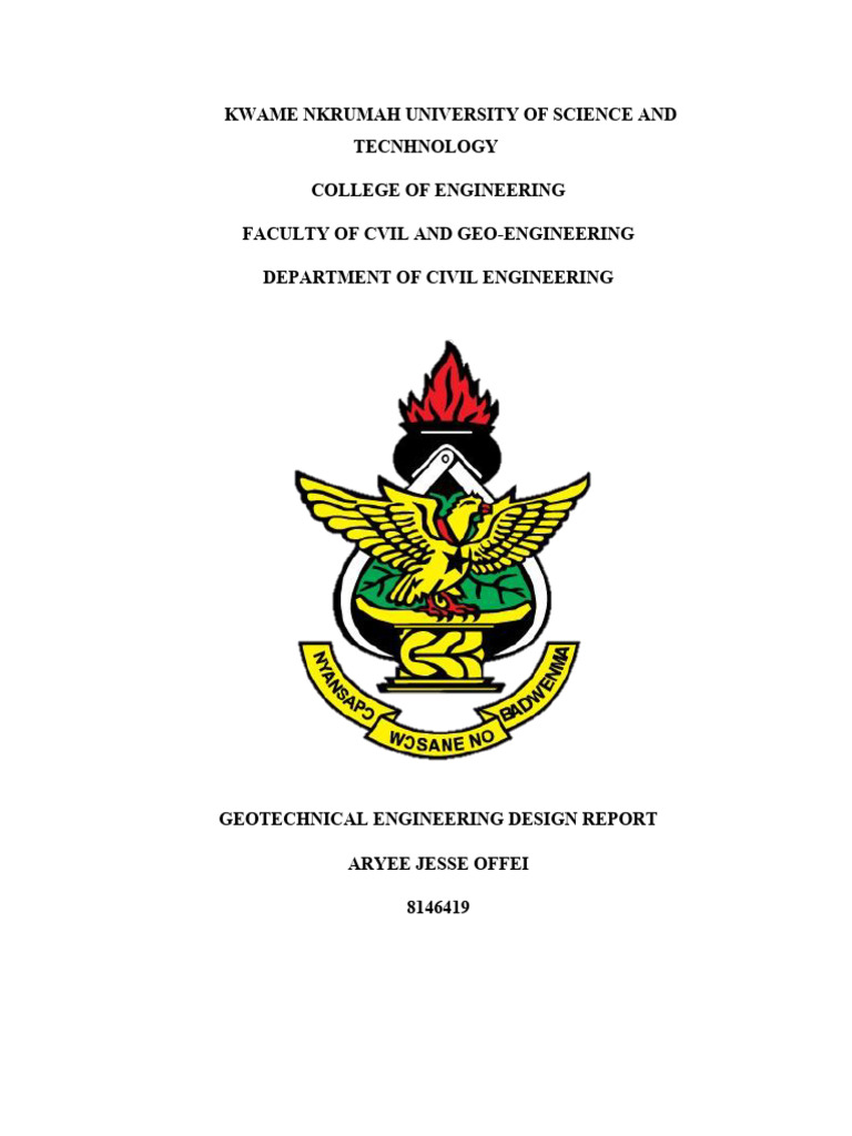 Geotechnical Engineering Final Report | PDF | Geotechnical Engineering | Deep Foundation