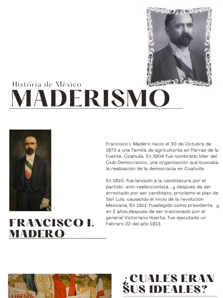 Maderismo | Descargar gratis PDF | México | Gobierno