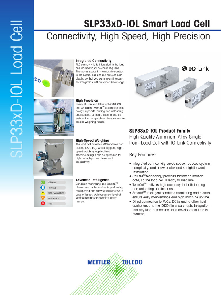 B Mar Ds Slp33xd-Iol Smart Loadcell En-2 | PDF | Programmable Logic ...