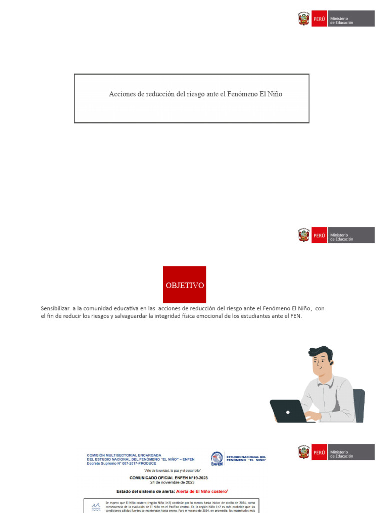 27112023 Reducción | PDF | El niño | Inundar