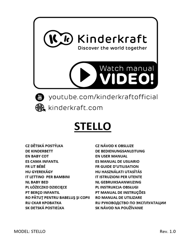 Kinderkraft STELLO Manual | PDF