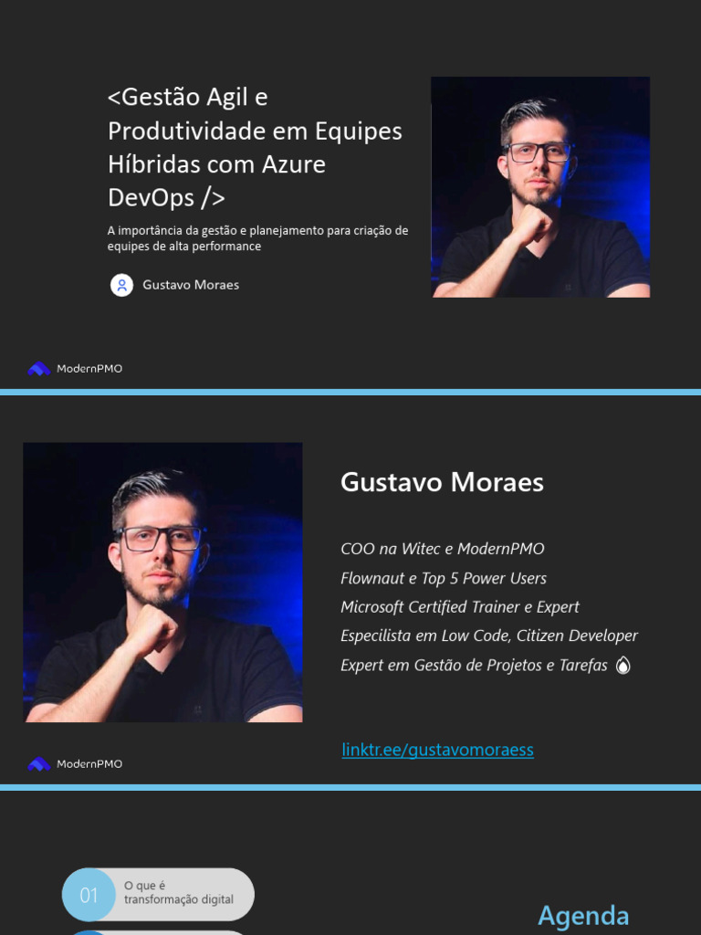ModernPMO Microsoft - Gustavo Moraes | PDF | Informática | Ciência de Sistemas