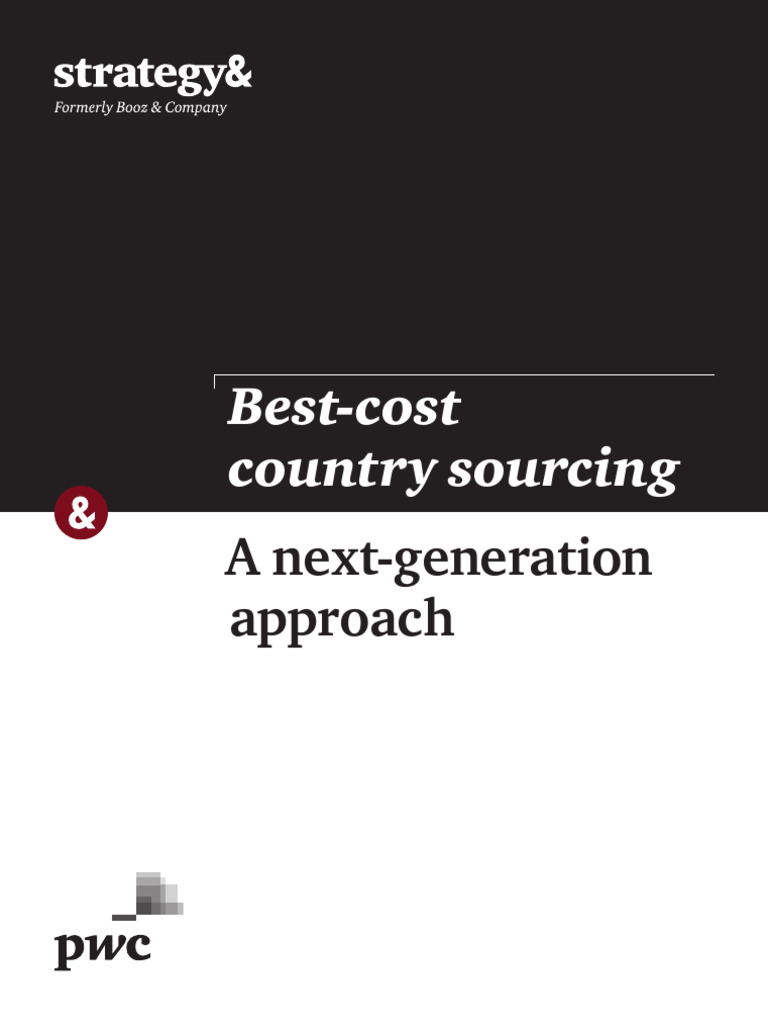 Reevaluating Best-Cost Country Sourcing | PDF | Supply Chain | Procurement