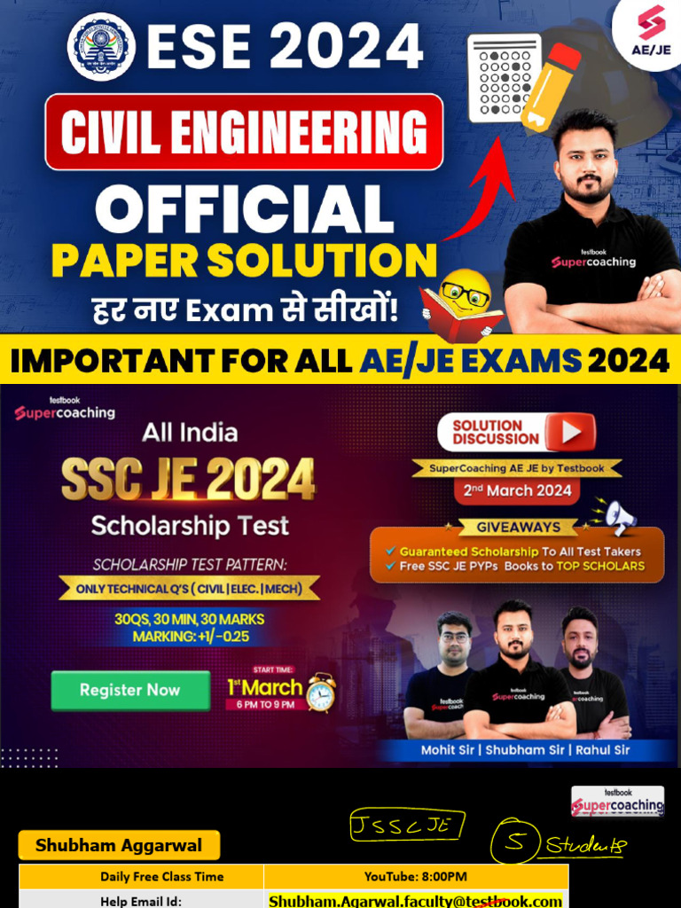 ESE 2024 Paper Solution Set-3 | Download Free PDF | Steel | Iron