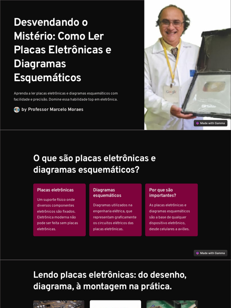 Desvendando o Misterio Como Ler Placas Eletronicas e Diagramas ... Desvendando o Misterio Como Ler Placas Eletronicas e Diagramas ...