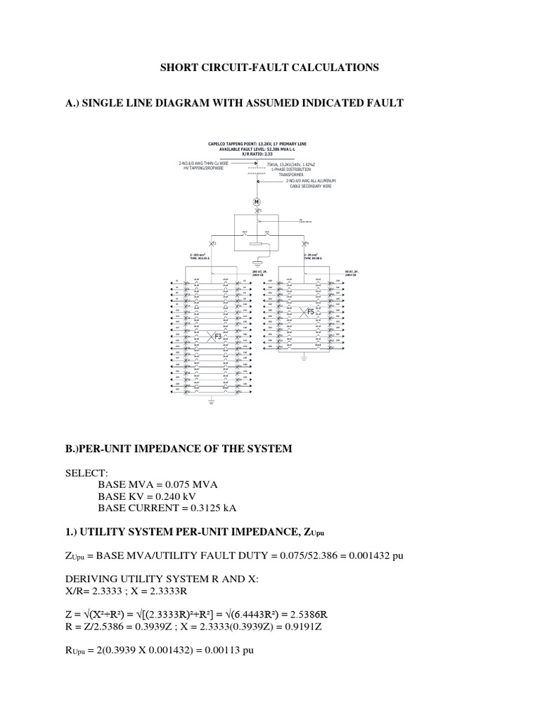3 Short Circuit | PDF | Electrical Conductor | Electrical Impedance