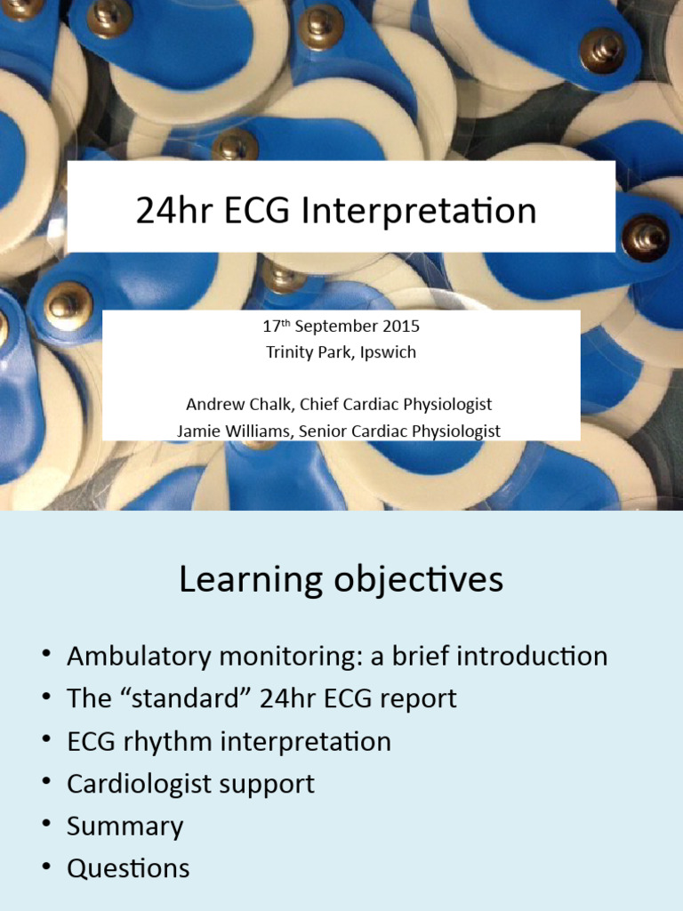 24hr ECG Interpretation | PDF | Clinical Medicine | Heart