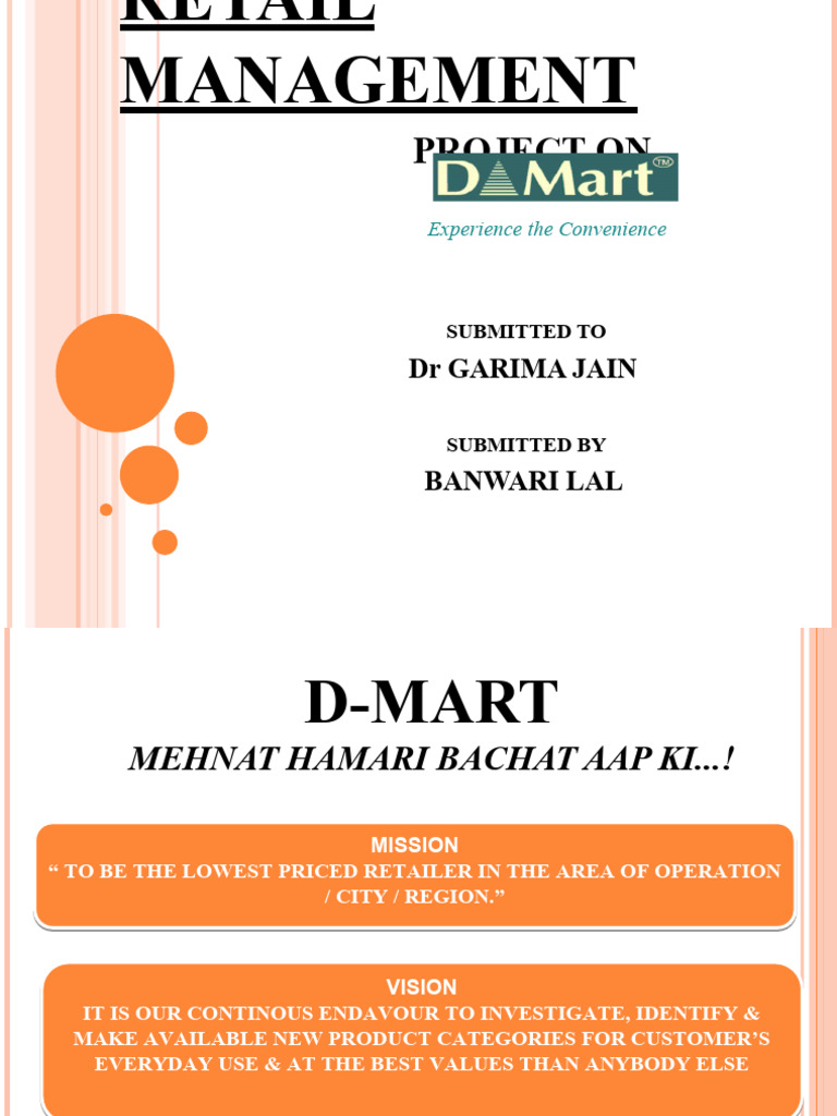 Dmart | PDF | Retail | Pricing