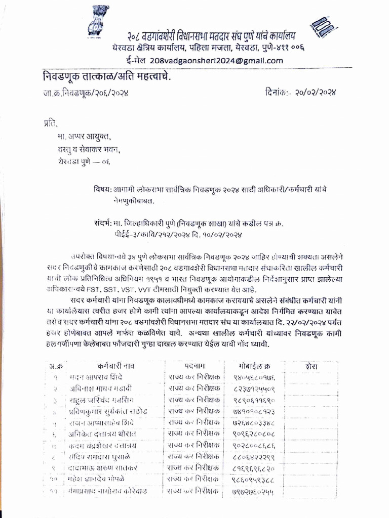 Election Order | PDF