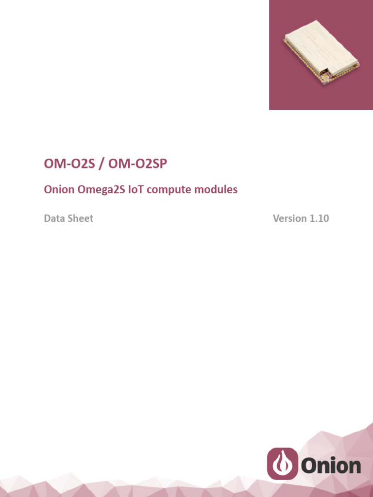 Omega2S Datasheet | PDF | Wi Fi | Usb