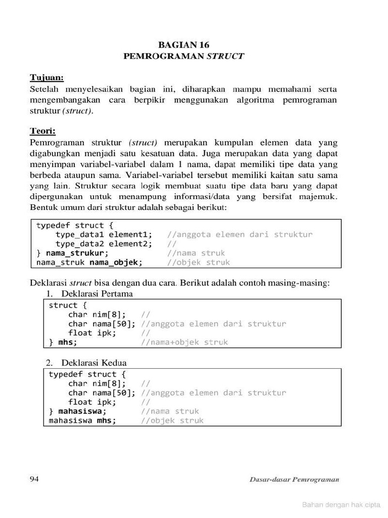 Pert 12a - Bhs Pemrograman | PDF