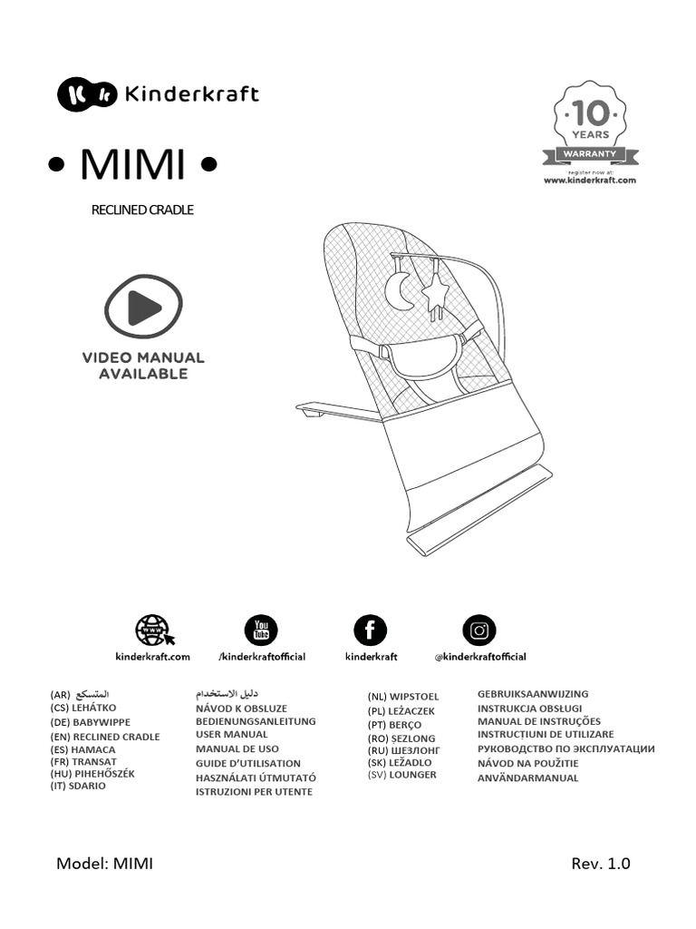 Kinderkraft MIMI Manual | PDF