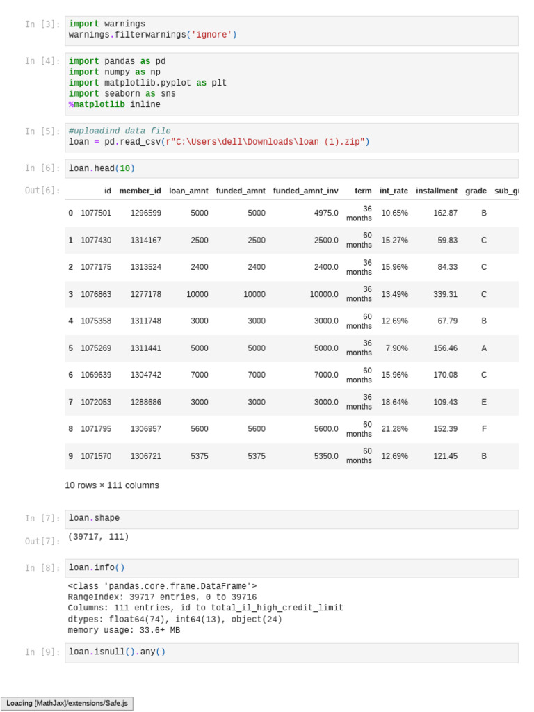 Eda Case Study Code | PDF | Computer Architecture | Computing Eda Case Study Code | PDF | Computer Architecture | Computing