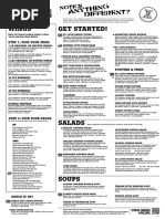 Menu Chopt Creative Salad Co | PDF | Pickling | Salad
