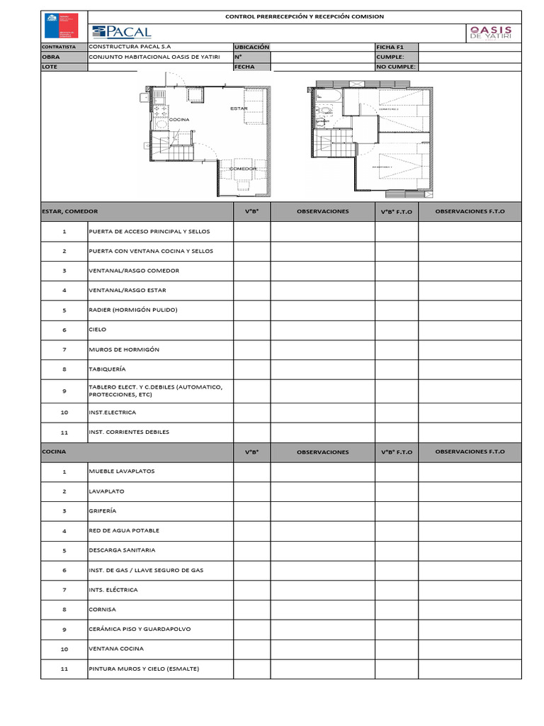 F1 Casas de Tipo 1 | PDF | Inicio | Diseño arquitectonico