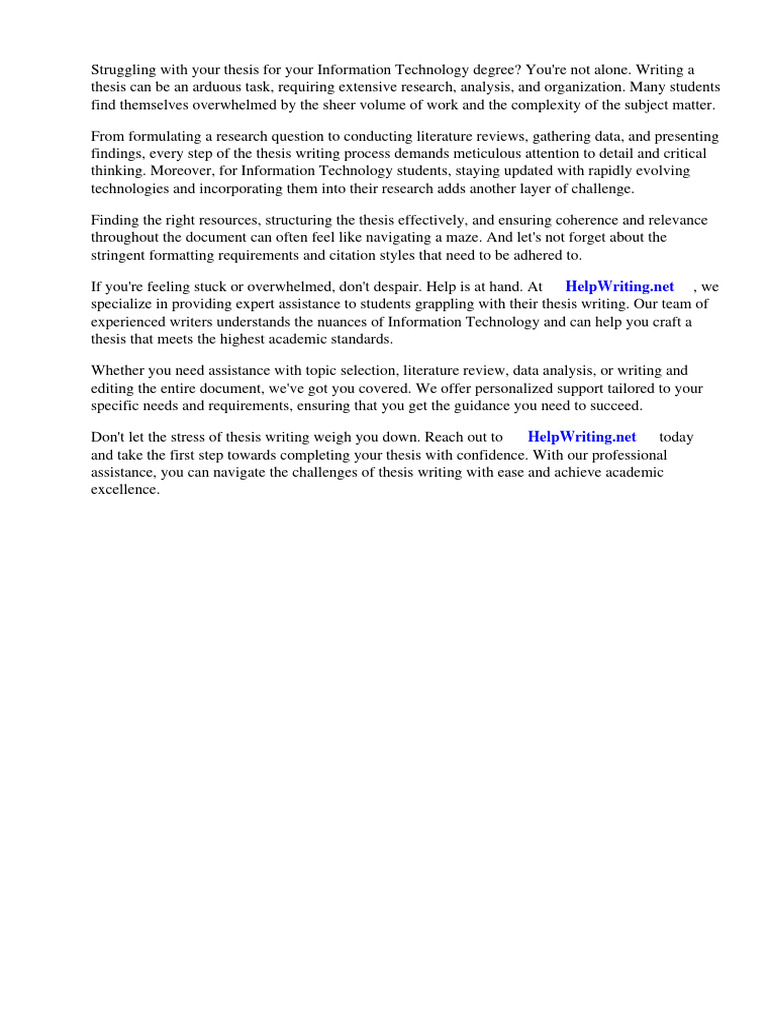 Thesis of Information Technology Students | PDF | Forecasting | Thesis