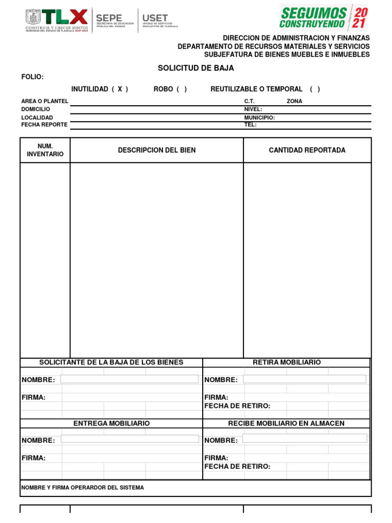 Formatos Inventarios 2021 | Descargar gratis PDF | Informática