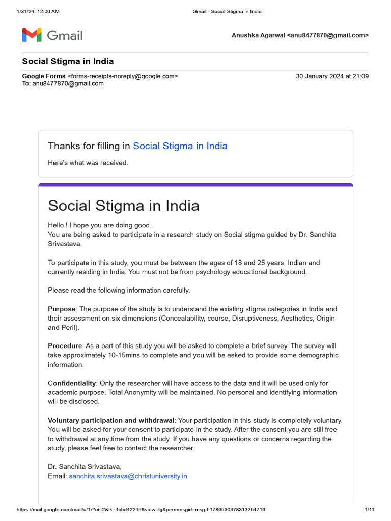 Social Stigma in India-Merged | PDF | Social Stigma | Disability