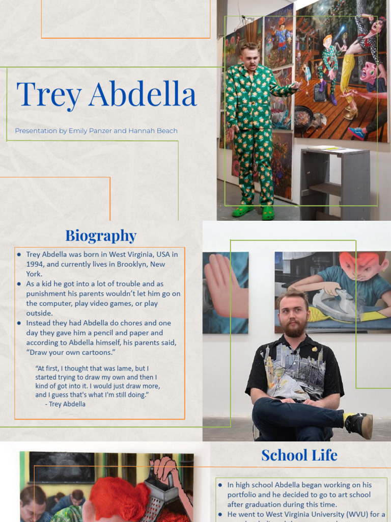 trey abdella | PDF | Paintings