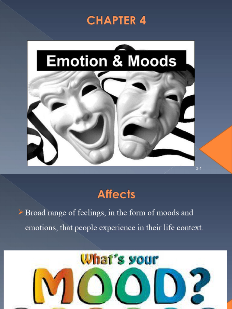 Chapter 4 - Emotion and Mood | PDF | Emotions | Mental Health