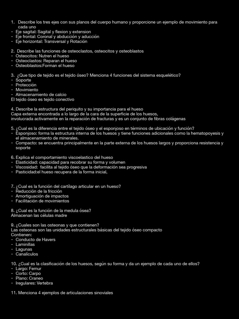 Guia Anatomia Pdf Hueso Articulación