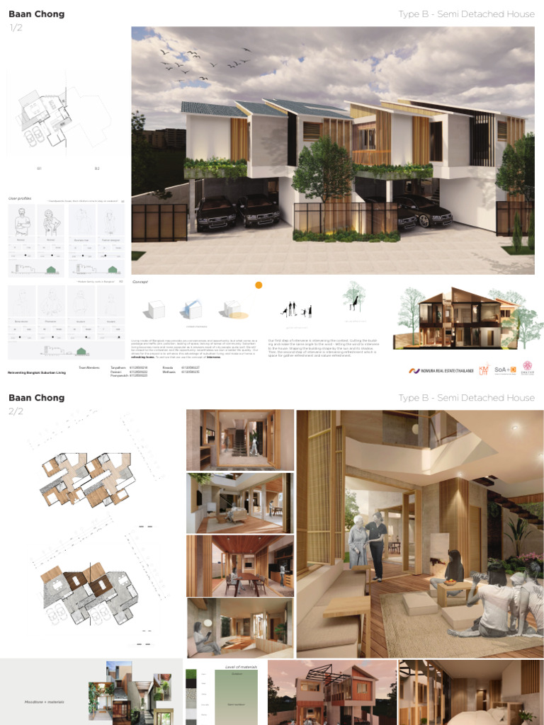 Suburban Living Redefined: Baan Chong Design | PDF | Building Engineering
