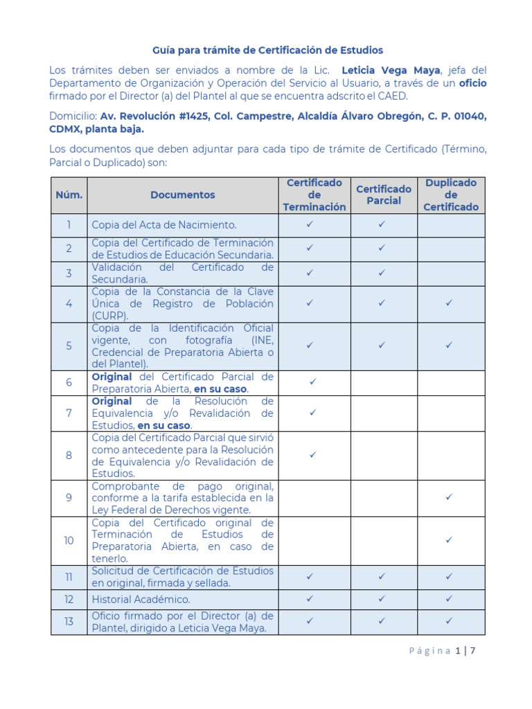1 Guía de Certificación Caed 2024 | PDF