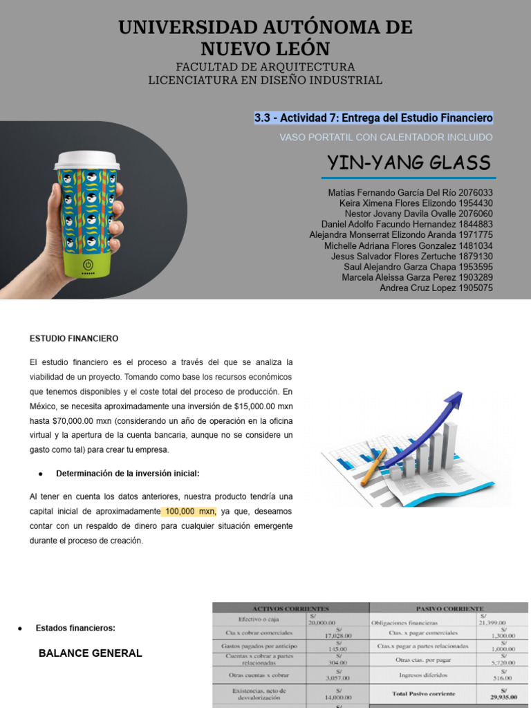 3.3 - Act.7 - Estudio Financiero | PDF