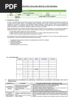 UNIDAD CyT PRIMER GRADO | PDF | Enseñando | Entorno natural