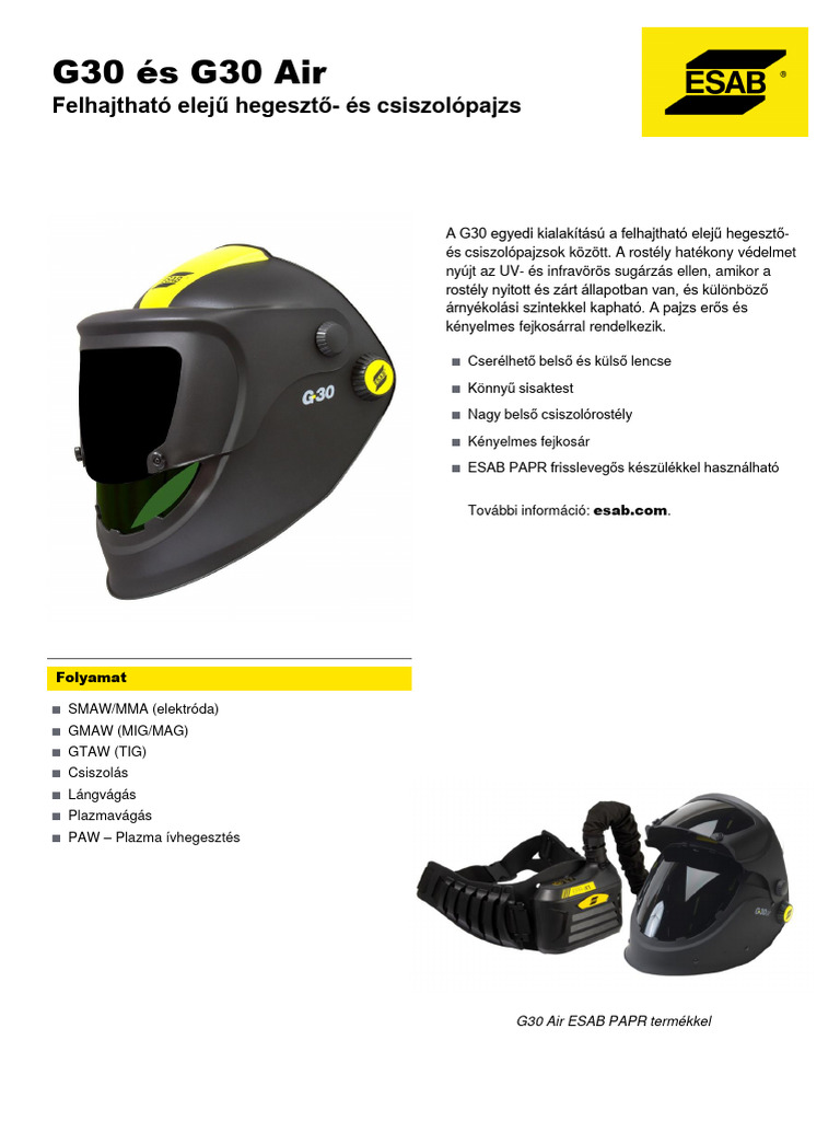 Esab 10 | PDF