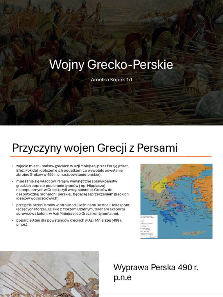 Wojny Grecko-Perskie | PDF