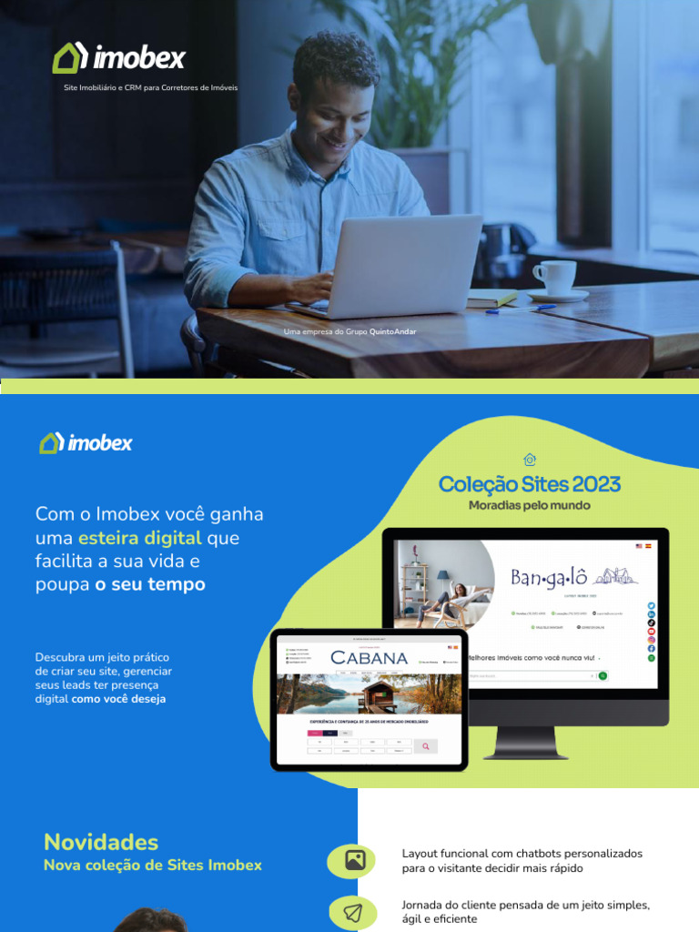 Apresentação Imobex 2023 | PDF | Aplicativo para celular | SEO