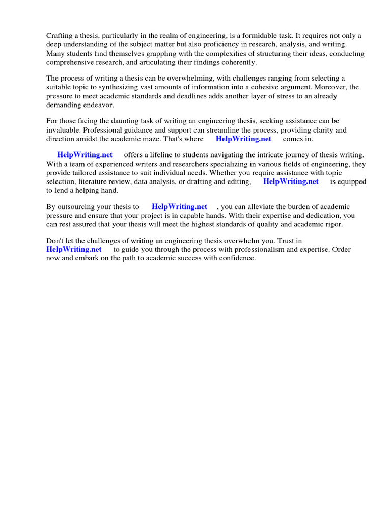 Engineering Thesis Sample | PDF | Thesis | Image Segmentation