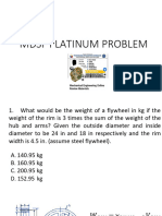 Machine Design Problem Set | PDF | Gear | Belt (Mechanical)