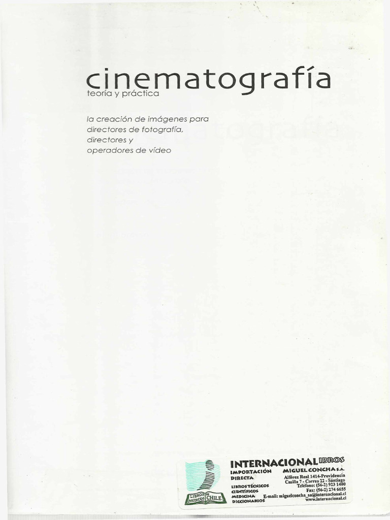 Brown, Blain - Cinematografía Teoría y Práctica | PDF | Color | Experiencia