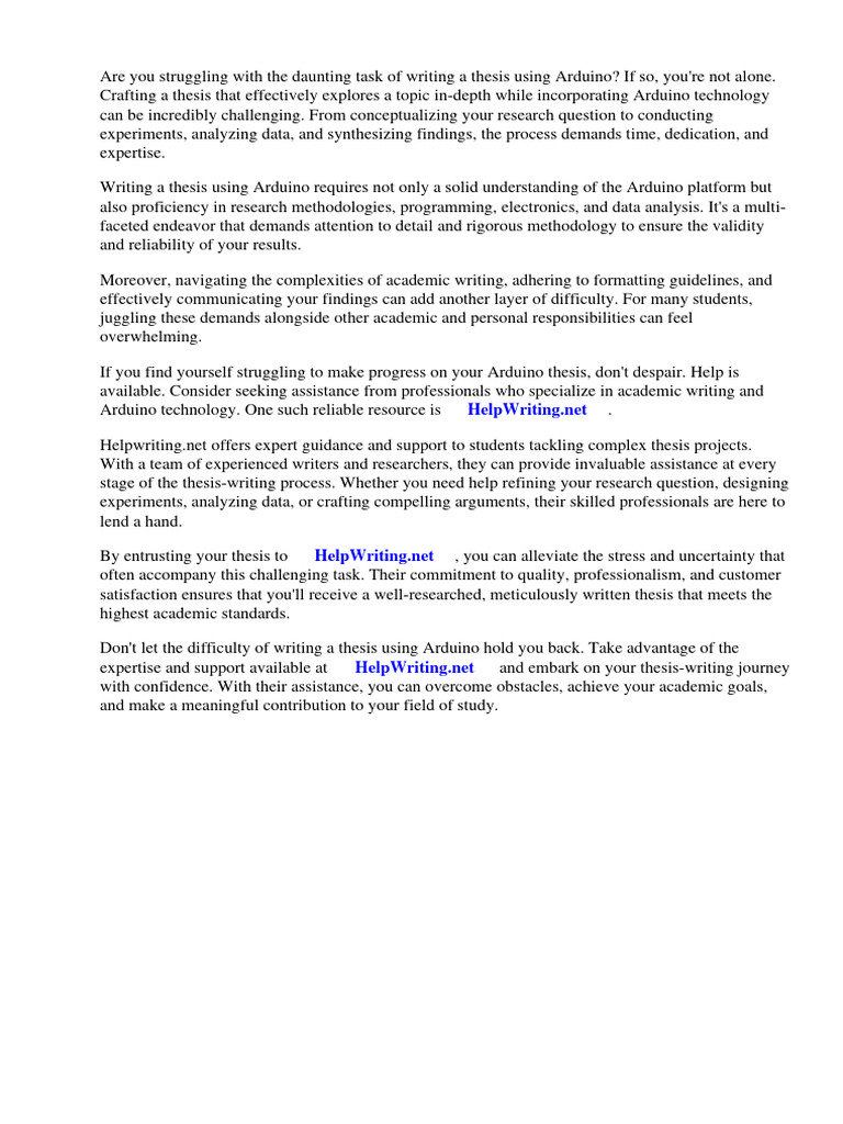 Sample Thesis Using Arduino Pdf Arduino Light Emitting Diode 9536