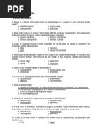 Science Olympiad: Forensics Note Sheet | PDF | Fingerprint | Gel ...