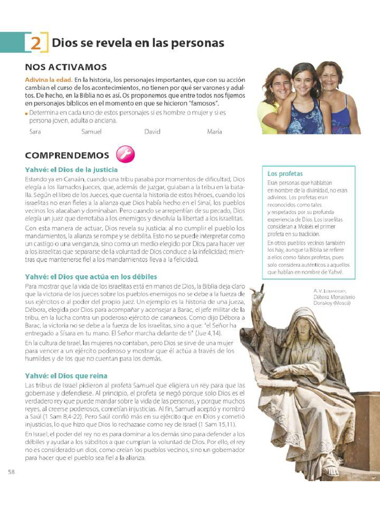 2. Dios se revela en las personas | PDF